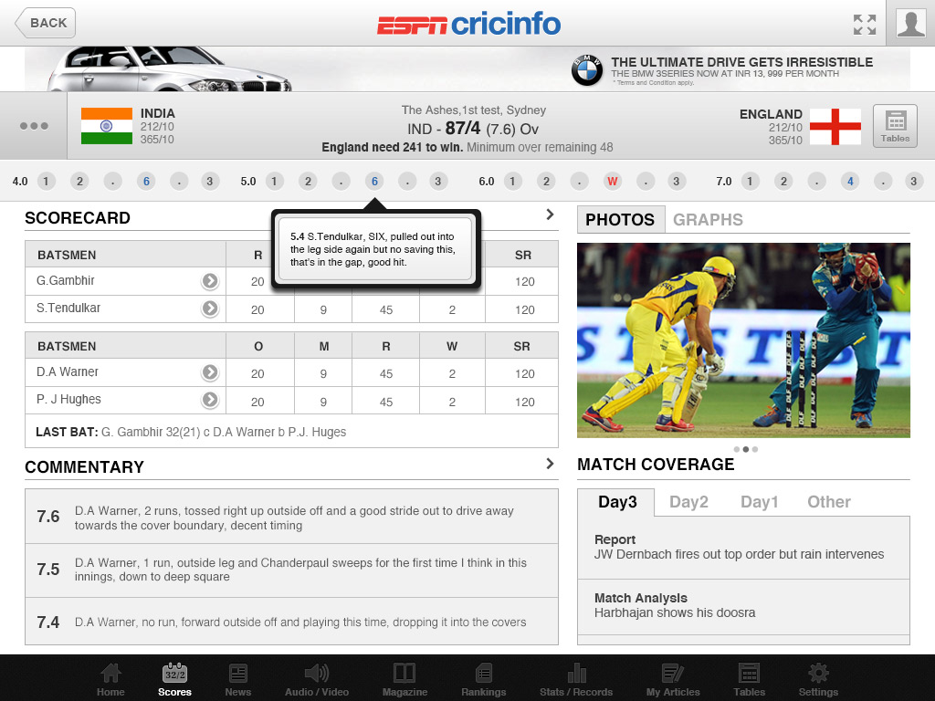 ESPN to launch ESPNcricinfo iPad app