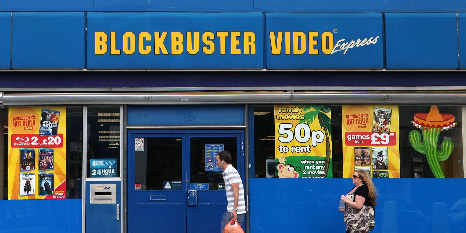 Blockbuster follows HMV into administration