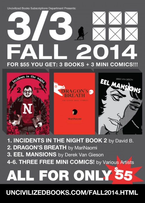 Uncivilized Books unveils autumn books
