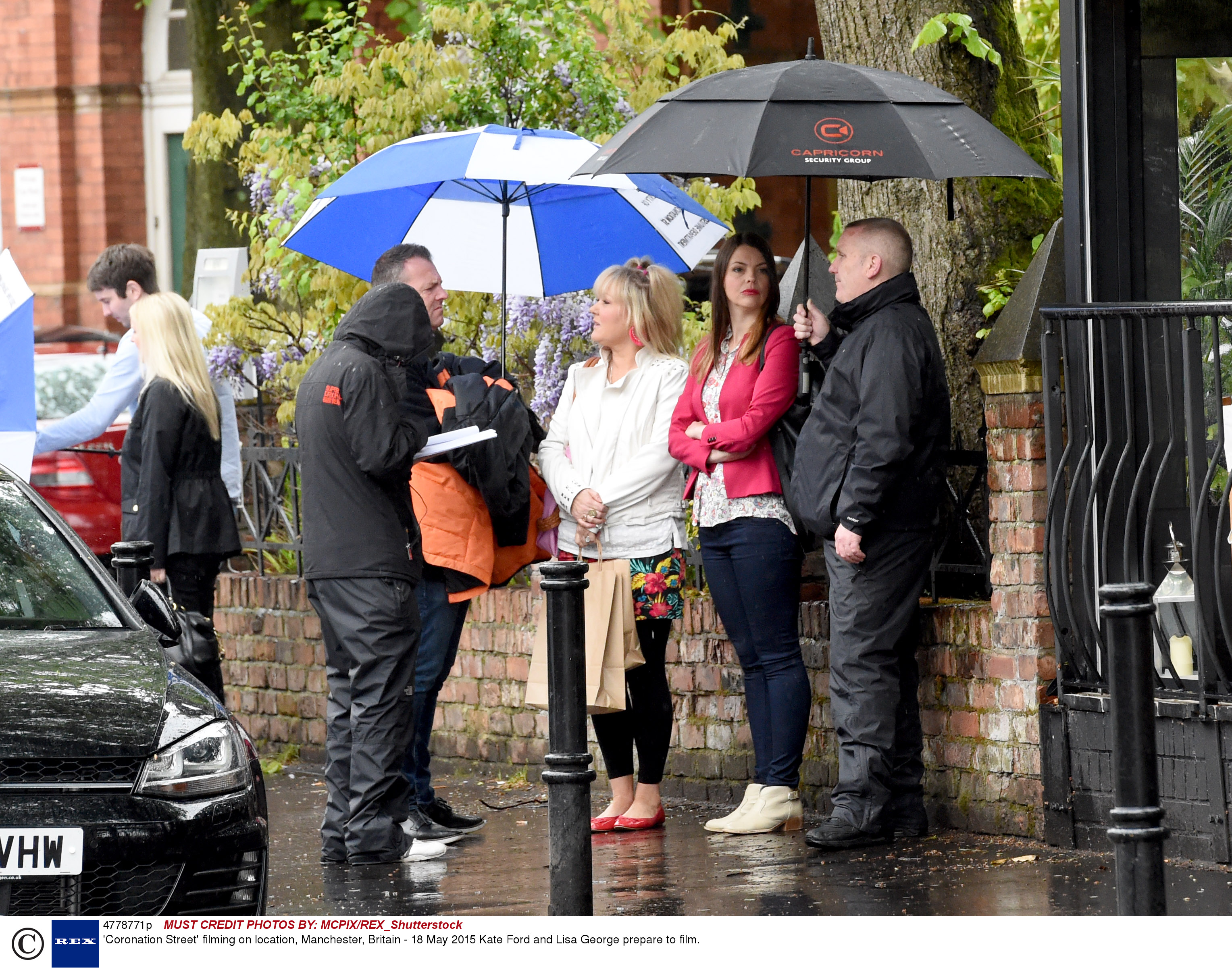 See Sarah Harding film on the Corrie set