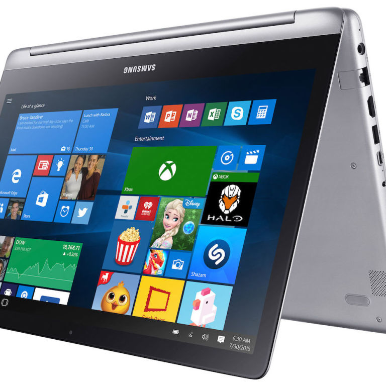 Samsung launches flexible laptop-tablet hybrid