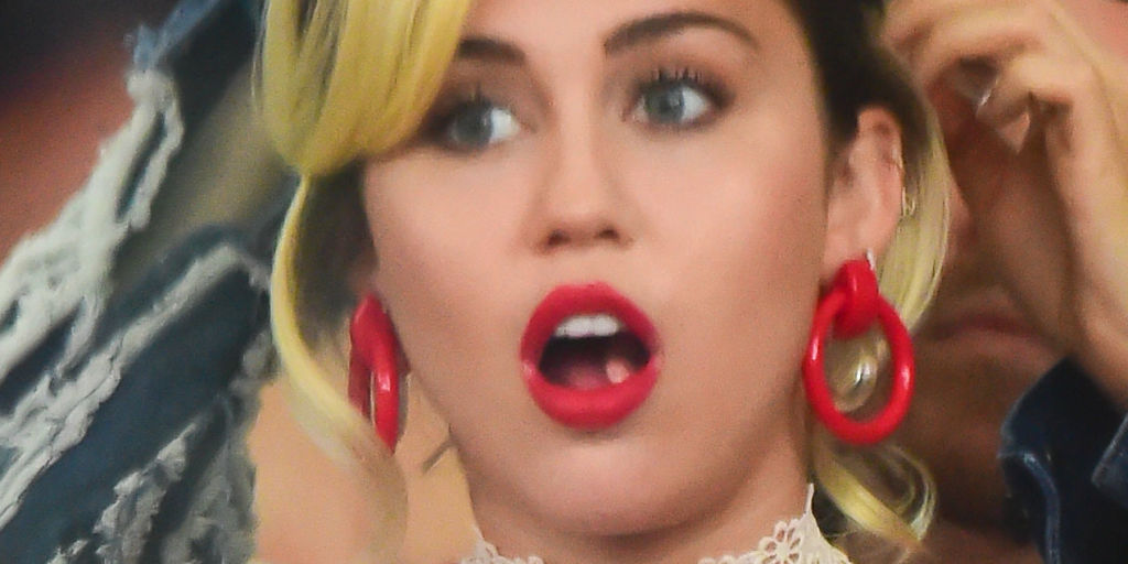 Oops, Miley Cyrus just dropped an F-bomb on live TV
